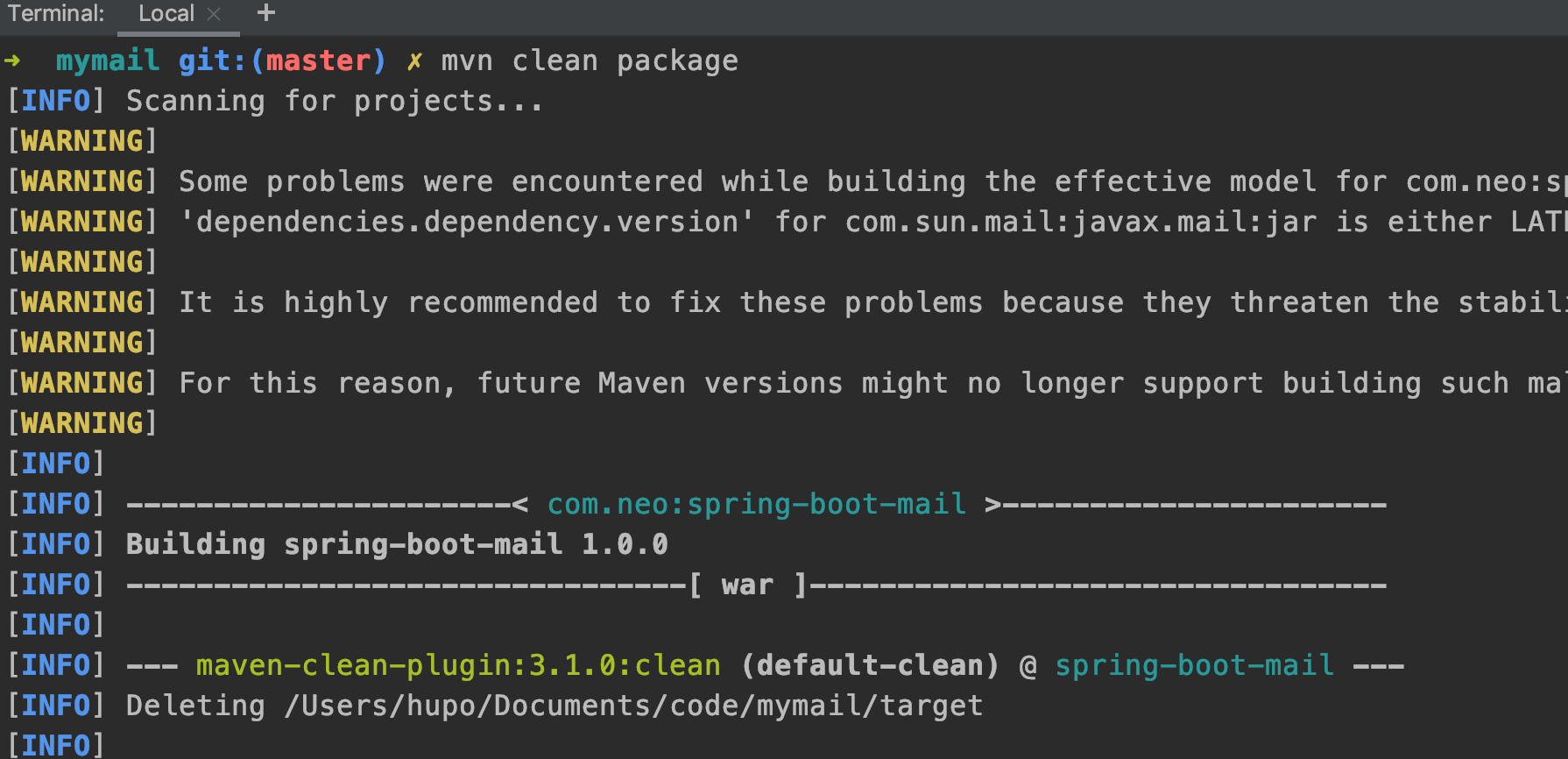 maven使用命令行打包_mvn install在控制台打包-CSDN博客
