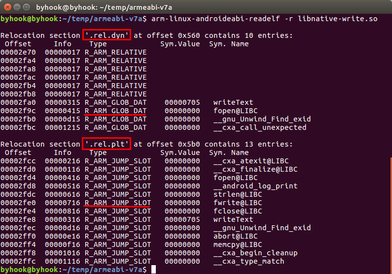 android中基于plt/got的hook实现原理_got plt hook-CSDN博客
