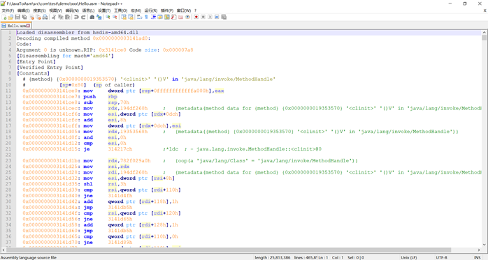 Java转换成汇编asm程序_java转asm方法-CSDN博客
