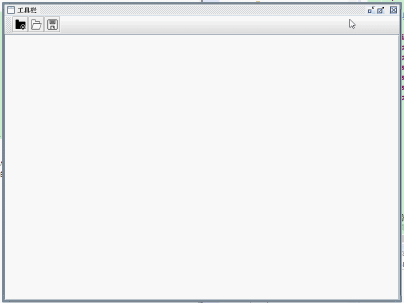 Swing工具栏（JToolBar）的使用_swing toolbar-CSDN博客