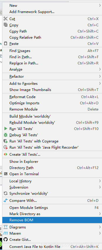 解决idea引入含bom头文件出错的方法idea Remove Bom Csdn博客