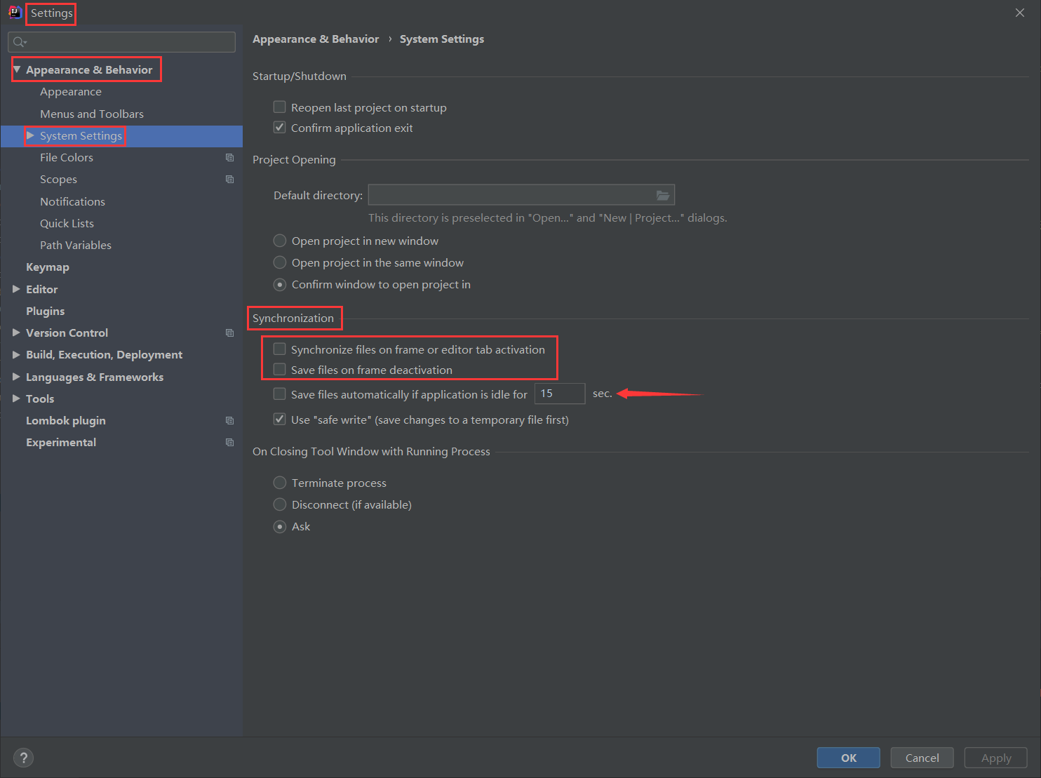 idea 取消自动保存_idea取消自动保存‘’-CSDN博客