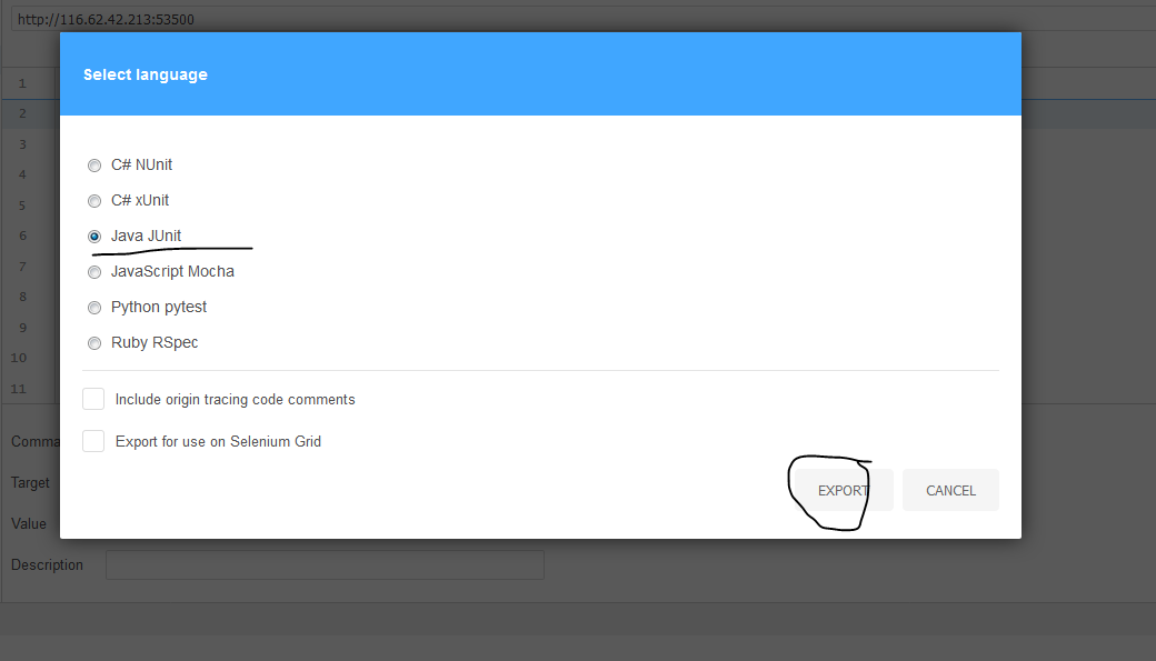 Selenium Ide的基本使用（循环、参数变量、导出脚本）selenium Ide 加循环 Csdn博客 