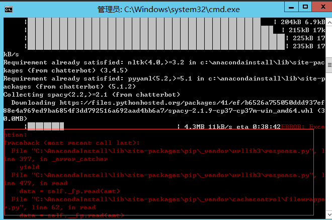 安装chatterbot的填坑过程-CSDN博客