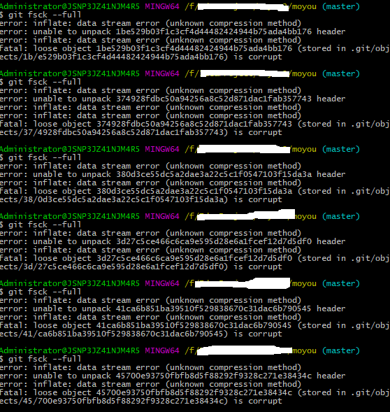 记一次GIT错误_21:01:37.607: [sl-express-gitflow-web] git -c cred-CSDN博客