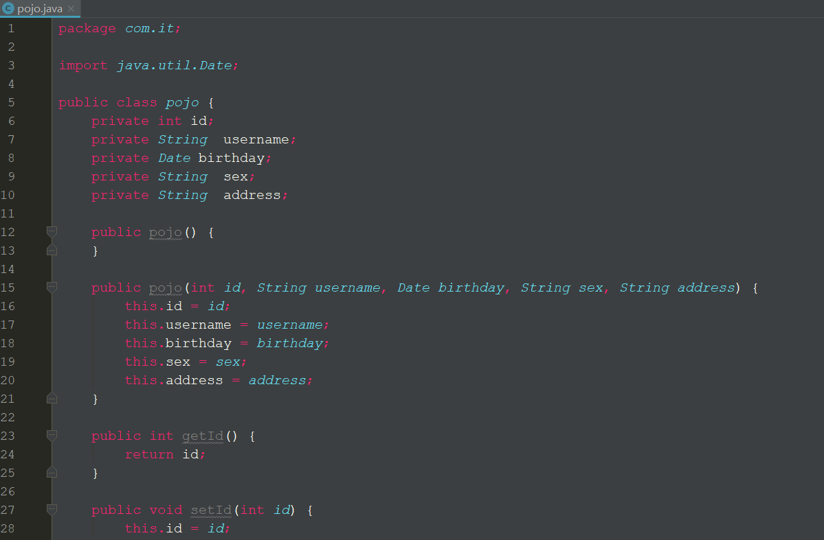 MyBatis入门案例之根据用户id查询一个用户的所有信息_编写一个mybatis的mapper接口方法,通过用户id查询用户信息。 用户信息实体类:user-CSDN博客