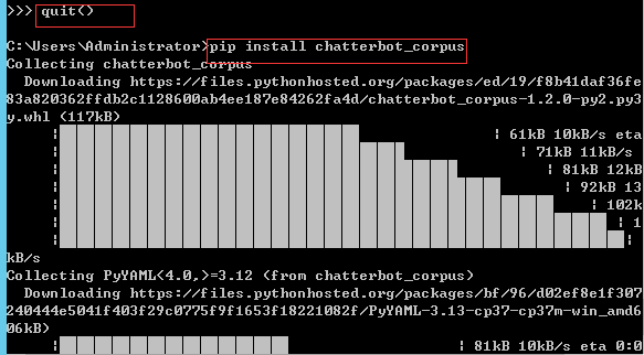 安装chatterbot的填坑过程-CSDN博客