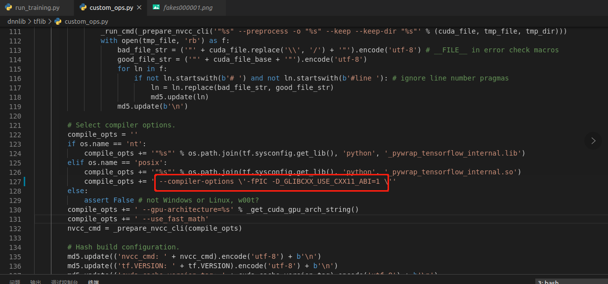 stylegan2报错“undefined symbol: _ZN10tensorflow12OpDefBuilder6OutputESs”的 ...