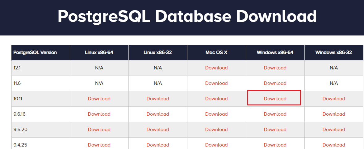 PostgreSQL 10.11在Windows10的安装方法_postgressql-10.11-1-CSDN博客