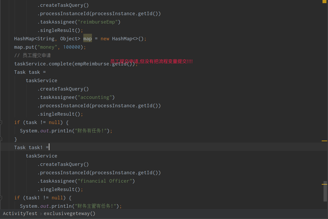 报错org.activiti.engine.ActivitiException: Unknown property used in expression_error while closing ...