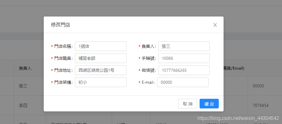 React使用antd表单赋值,用于修改弹框 React 给表单页赋值 Csdn博客