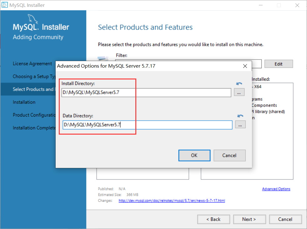 MySql5.7安装（自定义安装）_mysql install 名称-CSDN博客