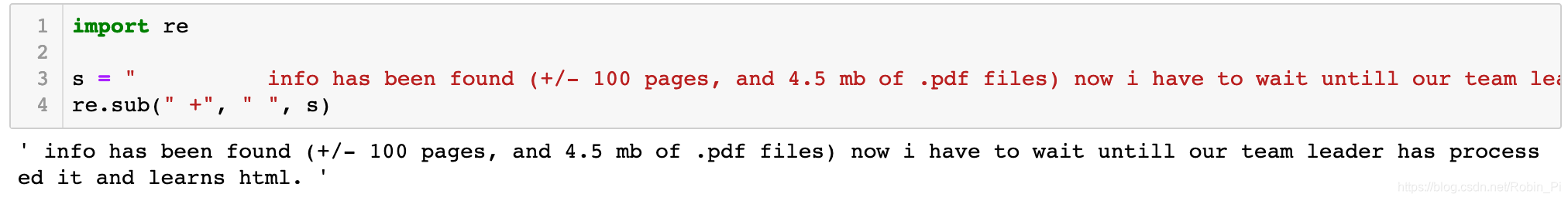 如何用python去除单词之间多余的空格?re Python 提取 英语 单词 空格处理 Csdn博客