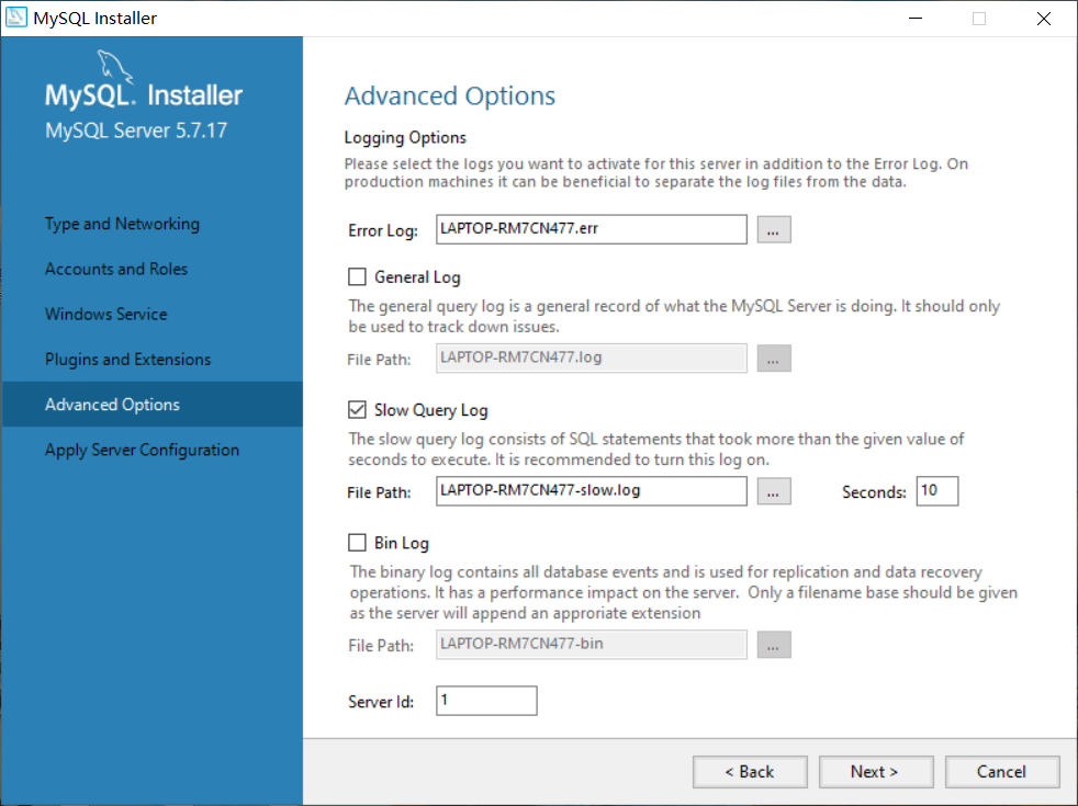 MySql5.7安装（自定义安装）_mysql install 名称-CSDN博客