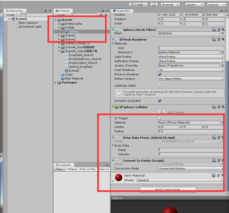 UnityECS学习日记五：Hybrid(混合)ECS_混合ecs-CSDN博客