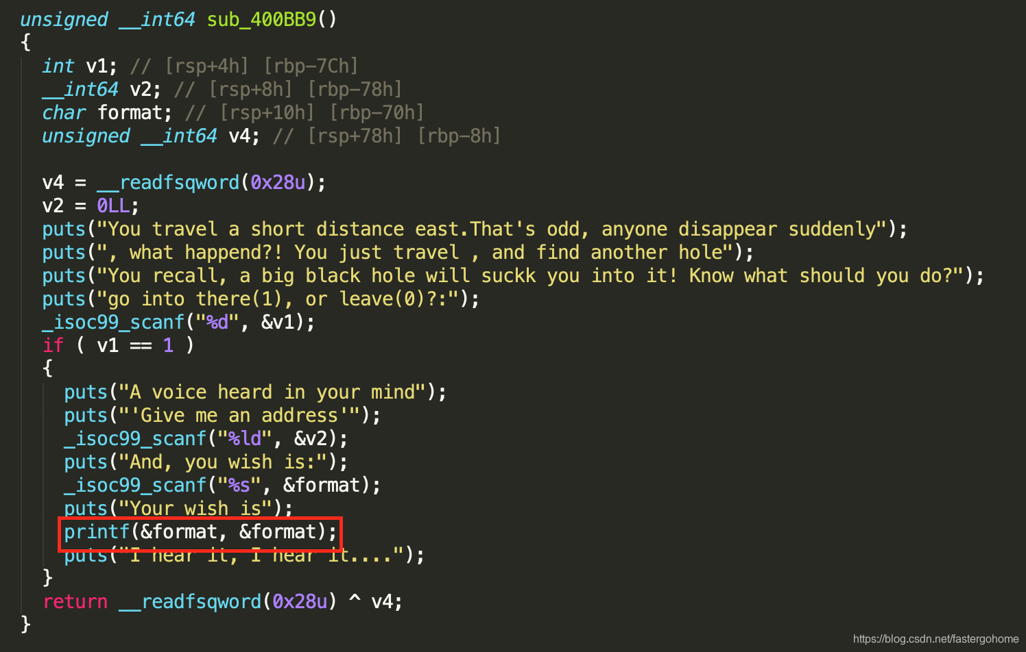 String Xctf Pwn Ctf Writeup系列7(超详细分析)string Ctf Csdn博客