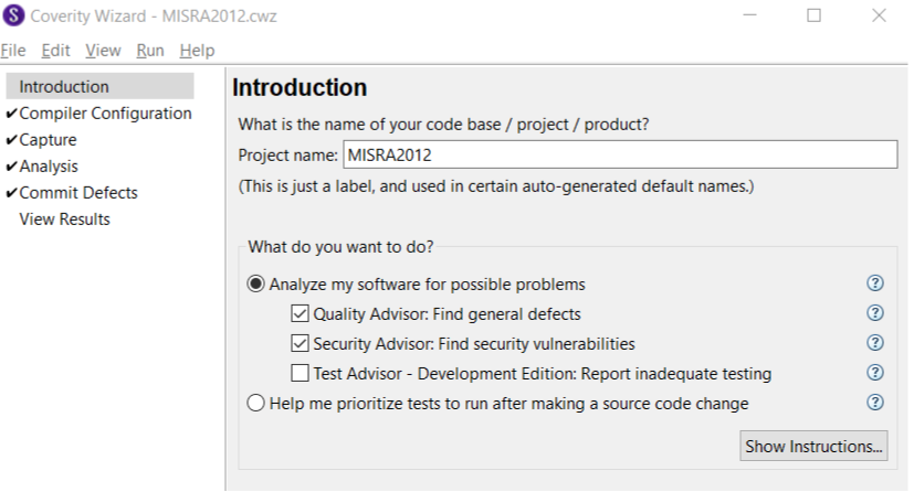 user guide for Coverity Wizard_coverity for windows-CSDN博客