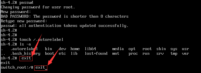 centos7.6、忘记root密码进行root密码重置。_centos7.6图形化界面密码忘记-CSDN博客