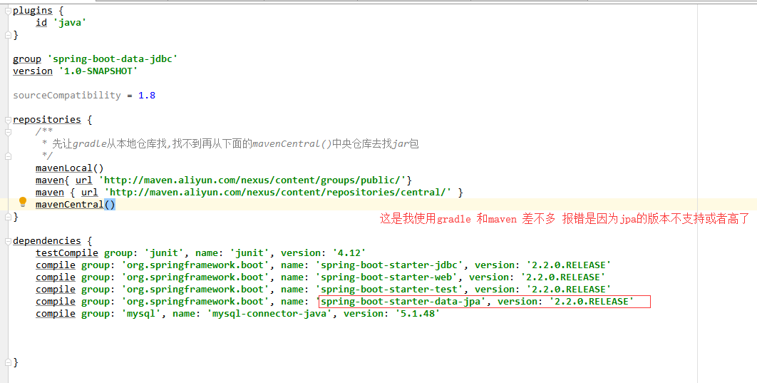 springboot 报错 Inferred type 'S' for type parameter 'S' is not within its bound; should extend ...