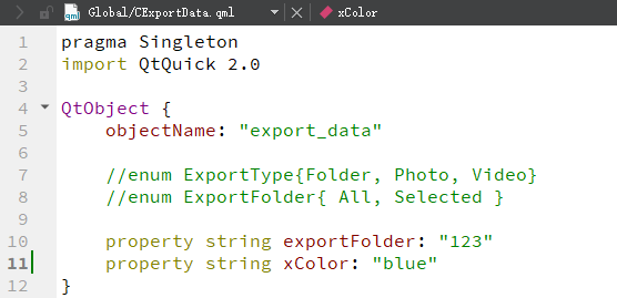 QML创建单例qml文件（说明很全）-CSDN博客