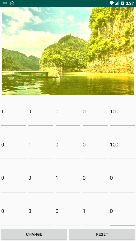 Android颜色矩阵——ColorMatrix_android colormatrix-CSDN博客