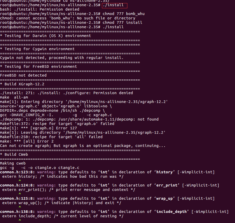 Bash Install Permission Denied错误 权限问题install Permission Denied Csdn博客 