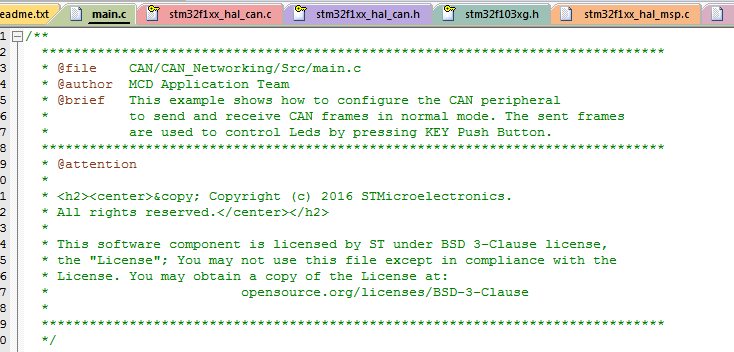 Stm32学习笔记（2）——使用cubehal库实现can通讯stm32hal库学习 Can笔记 Csdn博客