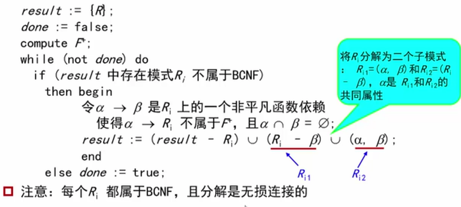 BCNF和第三范式的分解算法_bcnf分解算法-CSDN博客