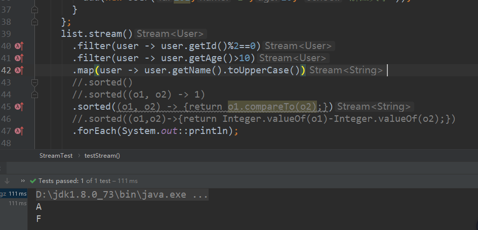 Java的Stream流编程的排序sorted方法里参数o1，o2分别代表什么？_sort((o1, o2)是什么意思-CSDN博客