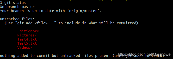 Git忽略文件(ignore)以及git Statusgit Diffgit Rm命令git Status Ignore Csdn博客