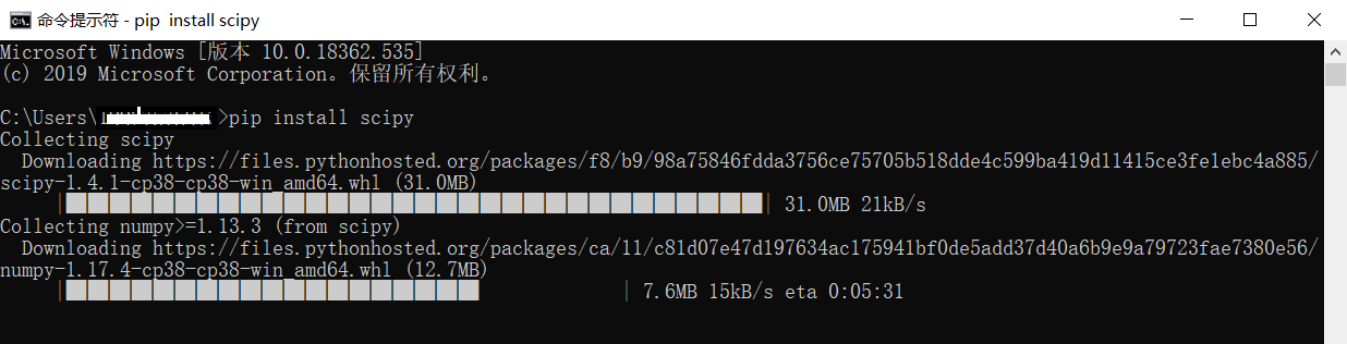 python安装、卸载、升级scipy库的简单方法-CSDN博客
