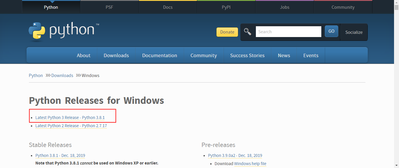 Python的安装_pip 安装成功的标志-CSDN博客