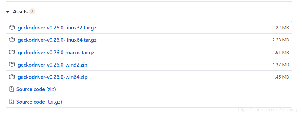 Seleniumwebdriver 各浏览器驱动下载与使用谷歌12206261112对应webdriver Csdn博客