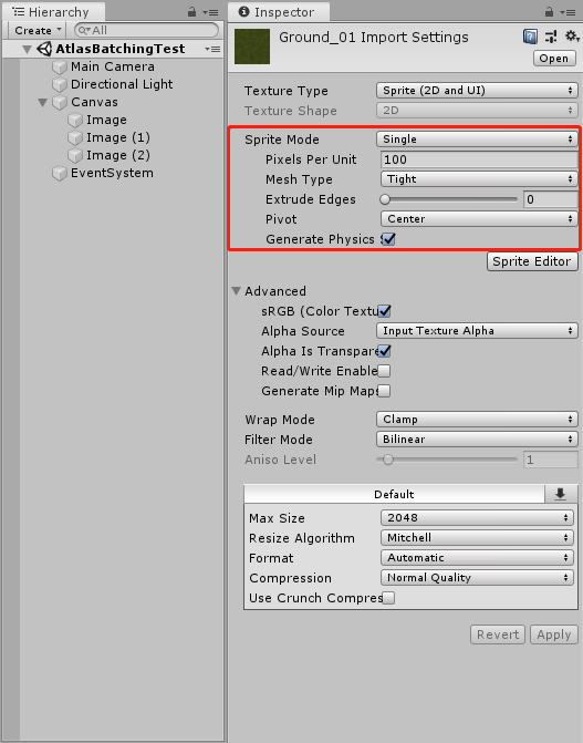 游戏开发unity杂项知识系列：untiy2019.2版本Paking Tag消失了，改用SpriteAtlas来创建图集_unity packing tag-CSDN博客
