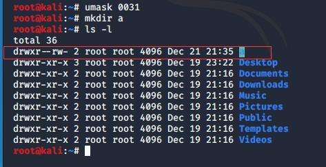Kali linux文件的权限命令umask和chmod命令相关_kali中的chmod什么意思-CSDN博客