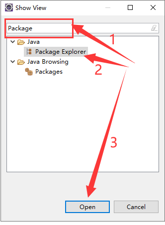 【Eclipse 问题】Eclipse中如何显示Package Explorer视图_eclipse显示package explorer-CSDN博客