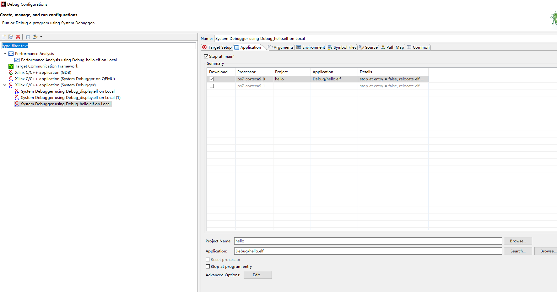 xilinx sdk debug 无法进入main函数解决方法-CSDN博客