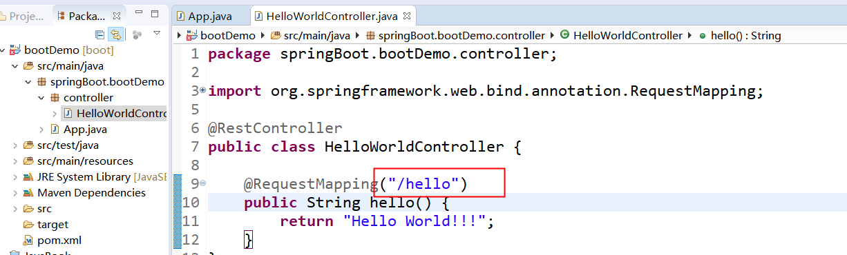 异常:This application has no explicit mapping for /error, so you are ...