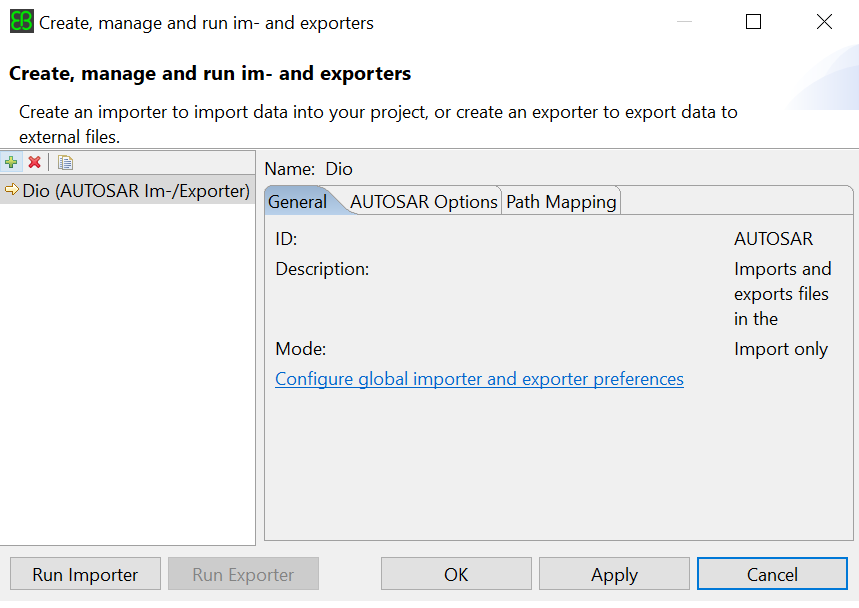 EB Tresos Studio import/export epc/arxml format file - Programmer Sought