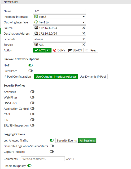飞塔（FortiGate）配置IPSec_飞塔防火墙ipsec配置-CSDN博客