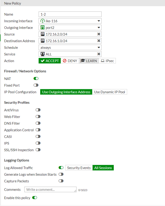 飞塔（FortiGate）配置IPSec_飞塔防火墙ipsec配置-CSDN博客