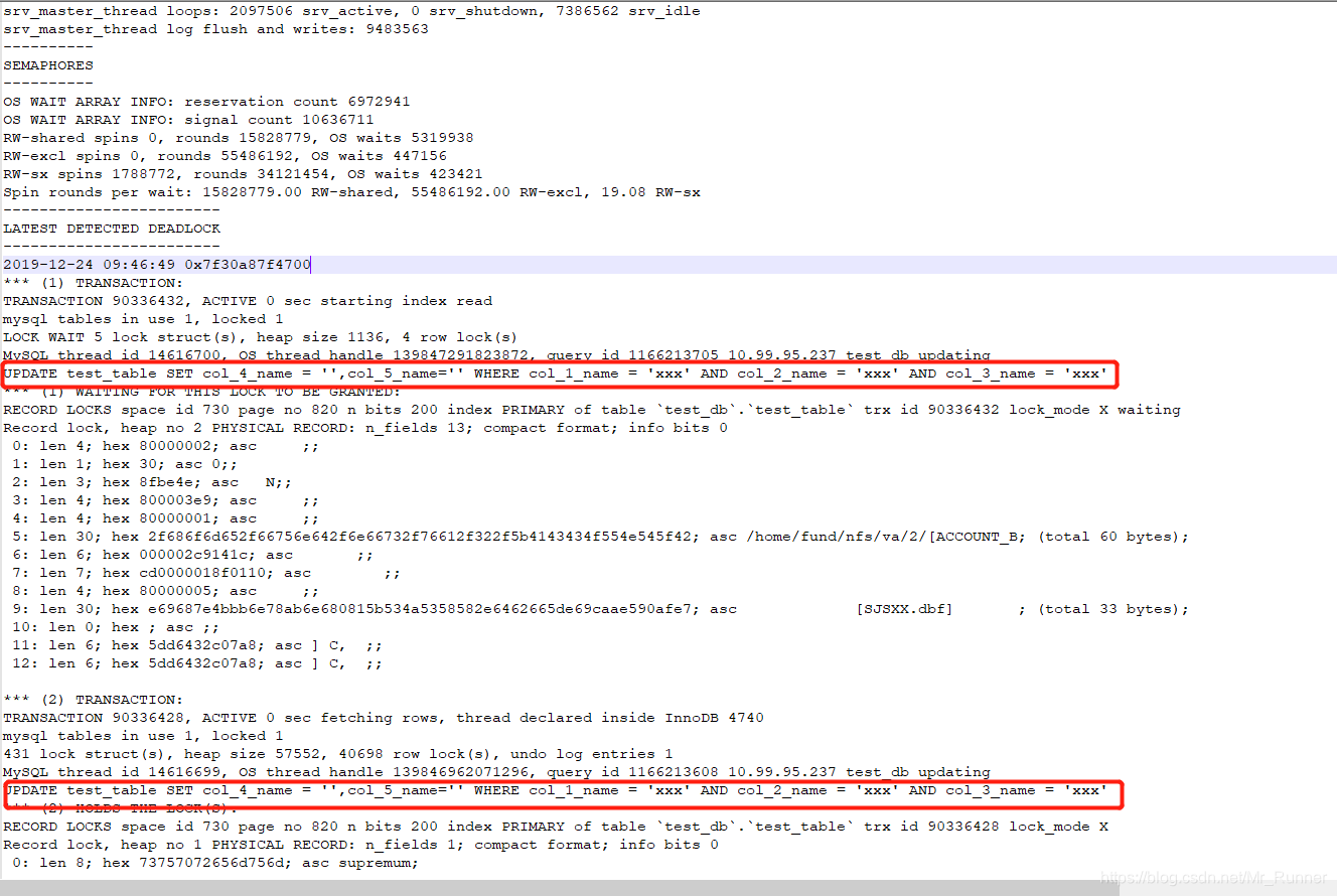 Update死锁解决方案springboot项目操作oracle数据库update单表语句报错死锁作为牺牲品 Csdn博客