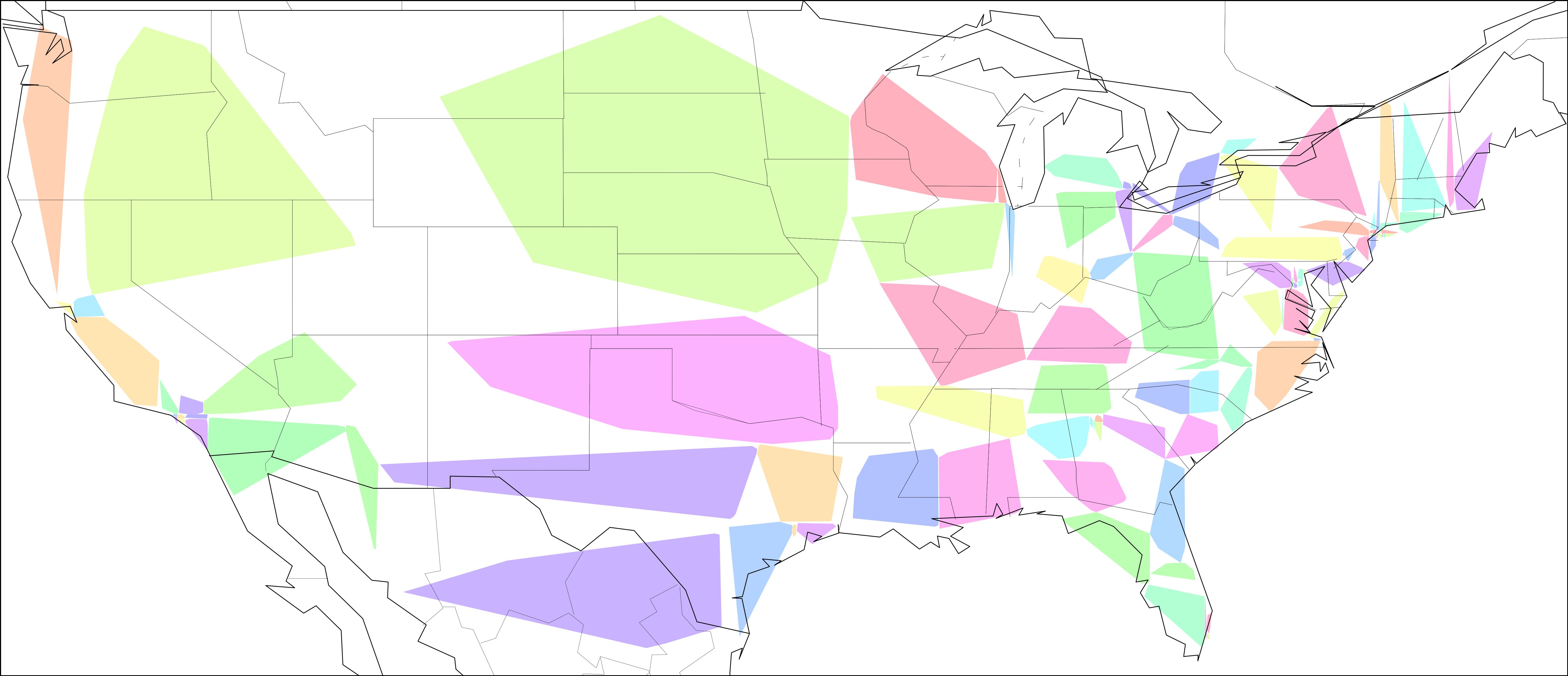 【matplotlib 使用】k D Tree 实现用户划分（聚类）；结合 Basemap 绘制划分效果图利用一种分类或聚类算法并画出效果 