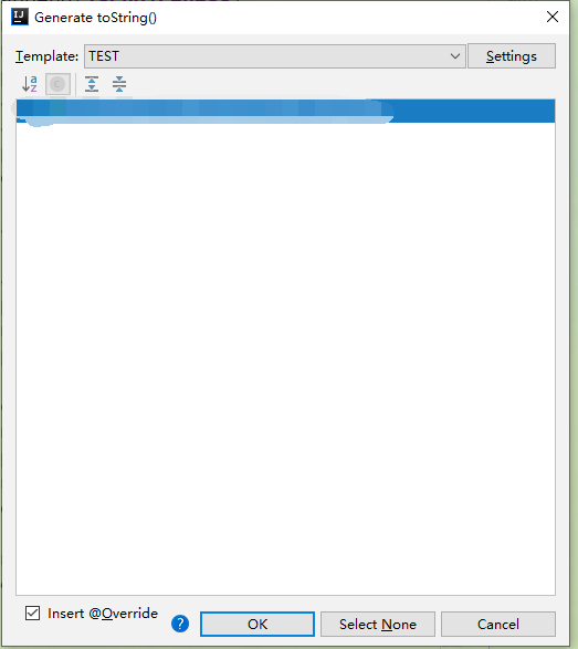 IDEA中快捷toString方法_idea tostring 加上父类属性-CSDN博客