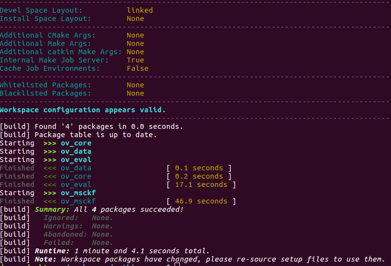OpenVINS 配置,并用自己的设备跑起来~_msckf 运行自己的相机-CSDN博客