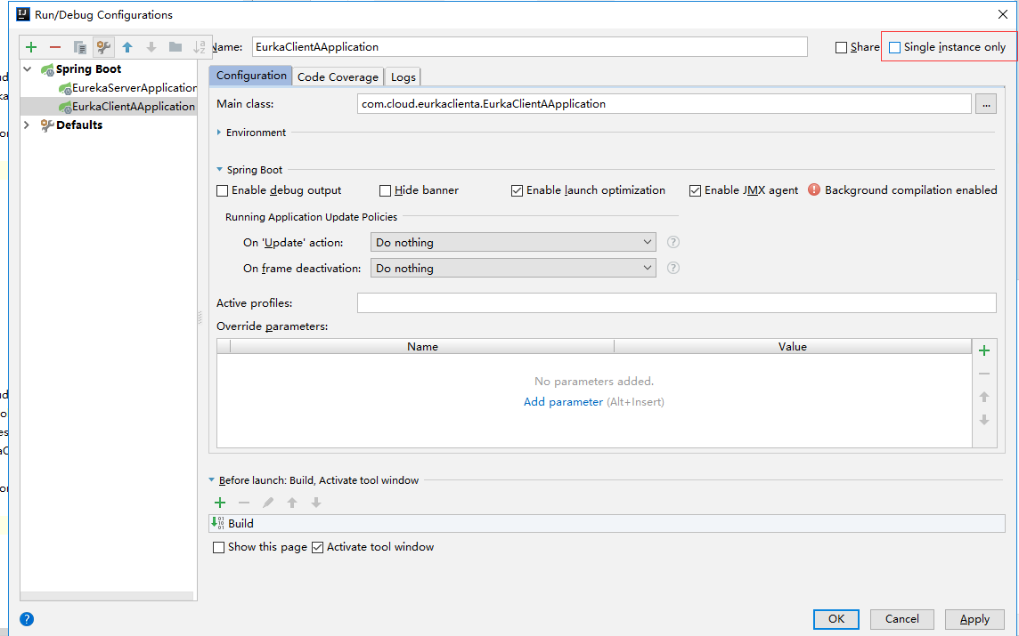 Intellij IDEA--Start multiple instances of the same project - Programmer Sought