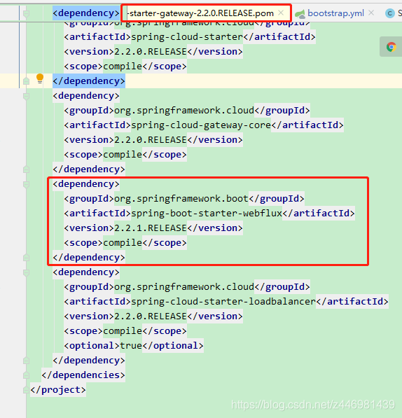 Springcloud 添加 Gateway 启动报错 Exception Org Springframework Beans Factory Beancreationexception