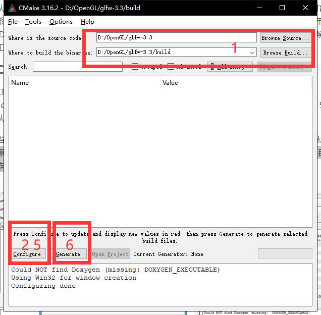 【OpenGL】配置VS2017下的GLFW+GLAD环境并绘制简单窗口_glutwindowshouldclose-CSDN博客