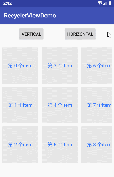 理解RecyclerView（一）—初步使用和布局管理器_recyclerview控件的使用 -动物列表界面的效果如下图所示。-CSDN博客