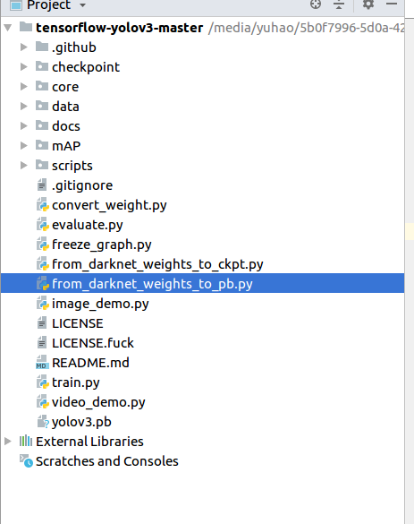 转换darknet yolov3.weights为pb模型并测试pb模型_weights转pb-CSDN博客